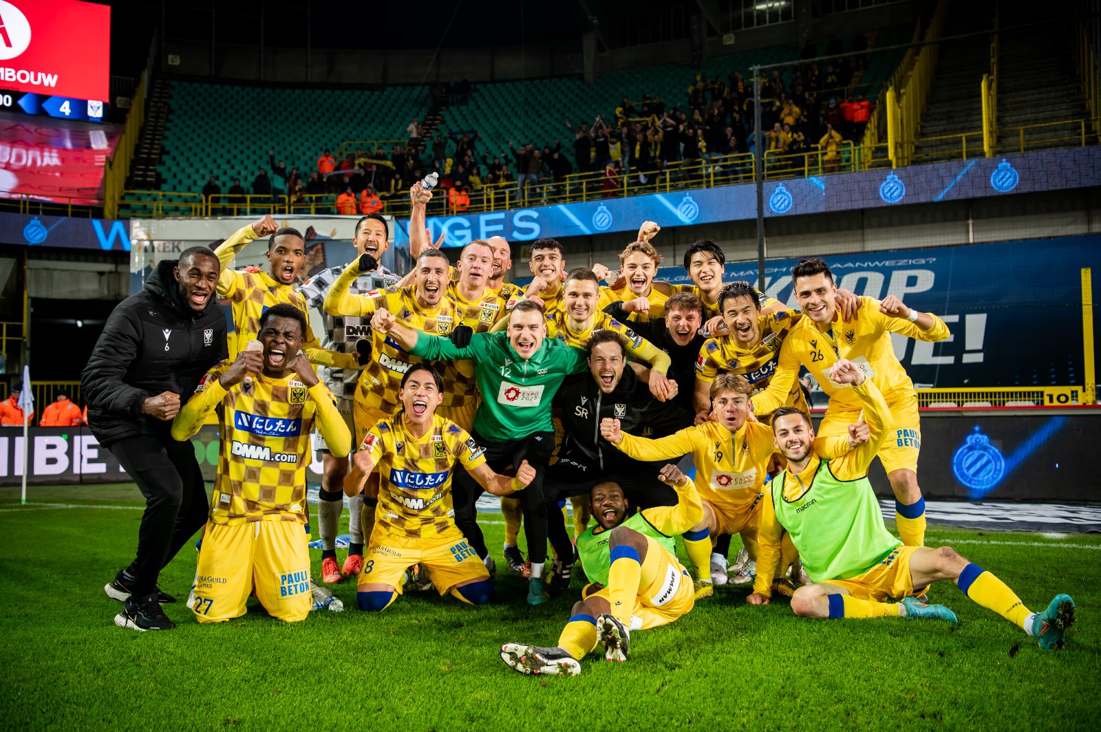 【国内カップ戦ラウンド16】クラブ・ブルージュの敵地でクラブ史上初勝利を飾り、準々決勝に進出！ | STVV（シント＝トロイデンVV）日本公式サイト