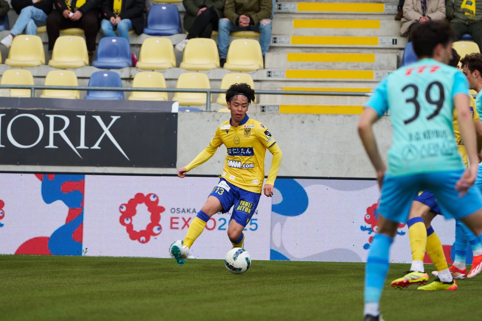 【PO2第1節 ウェステルロー戦】 ステウカース選手の2ゴールでプレーオフ初戦を勝利で飾る！藤田選手は2試合連続アシスト。 | STVV（シント＝トロイデンVV）日本公式サイト